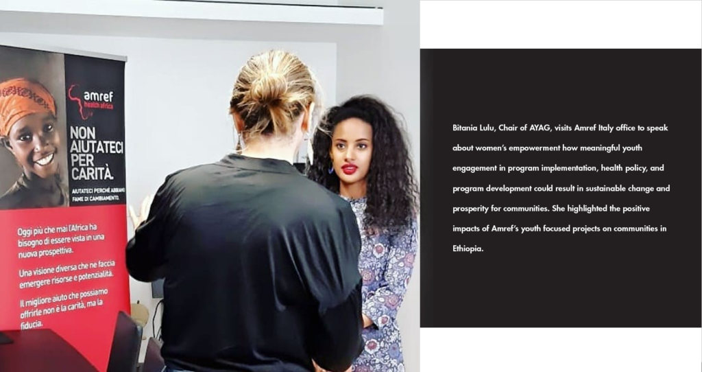 Youth Engagement – Amref Health Africa in Ethiopia